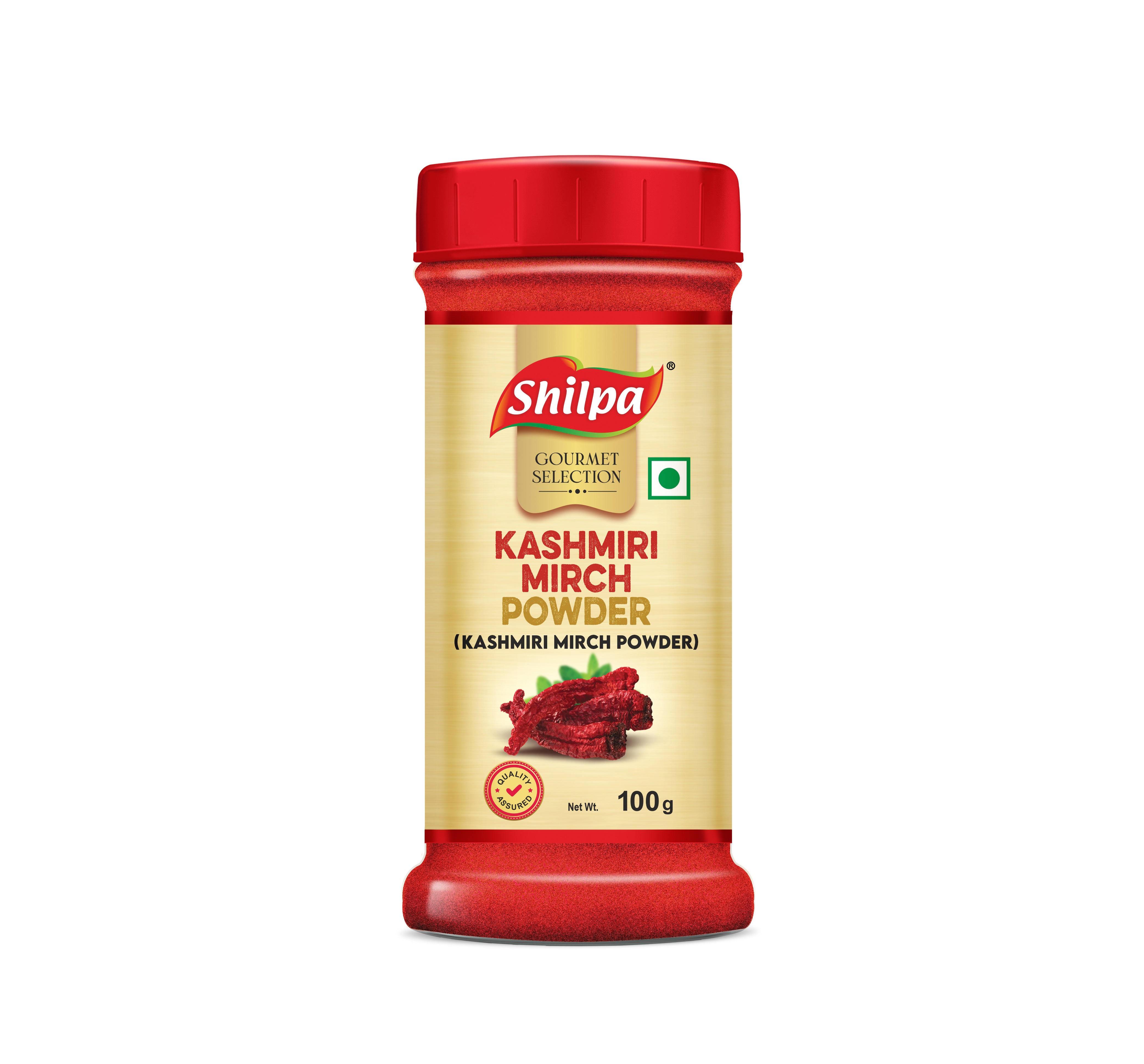 Shilpa Kashmiri Mirch Powder 100g Jar Pack – Shilpafoodsindia